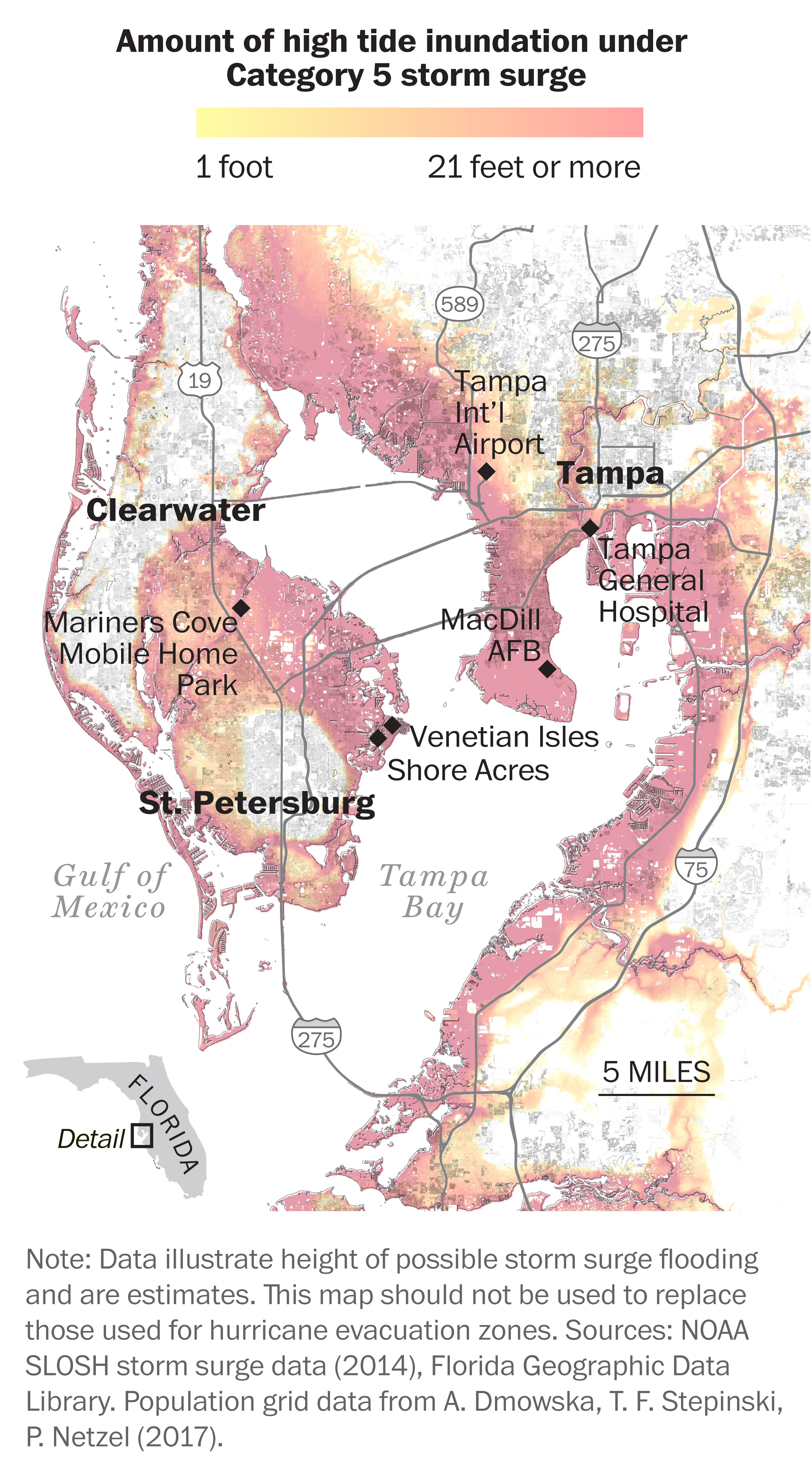 Tampa Bay Hurricane Flood Zone Maps A New App Developed By USF