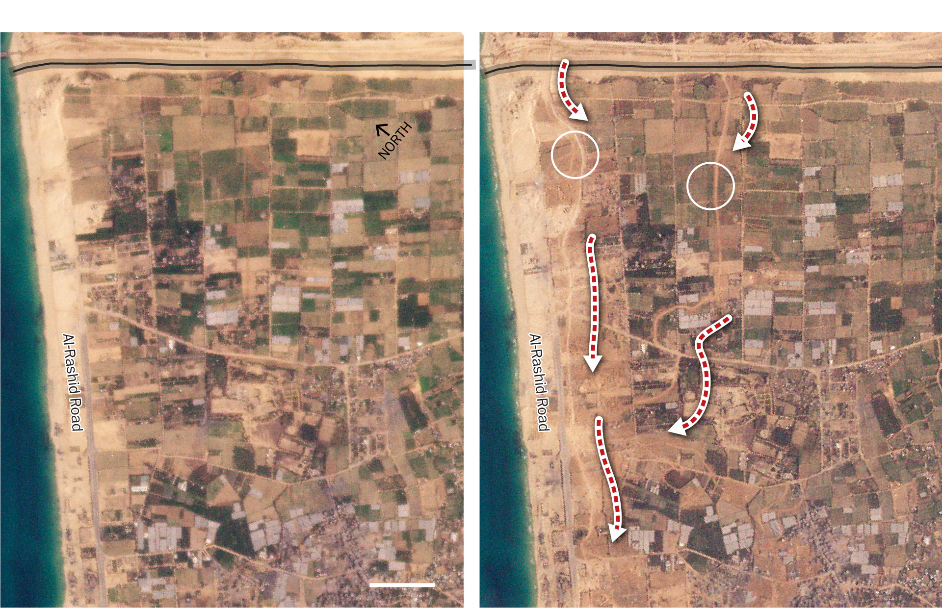 Satellite imagery shows latest Israeli advances into Gaza - The ...