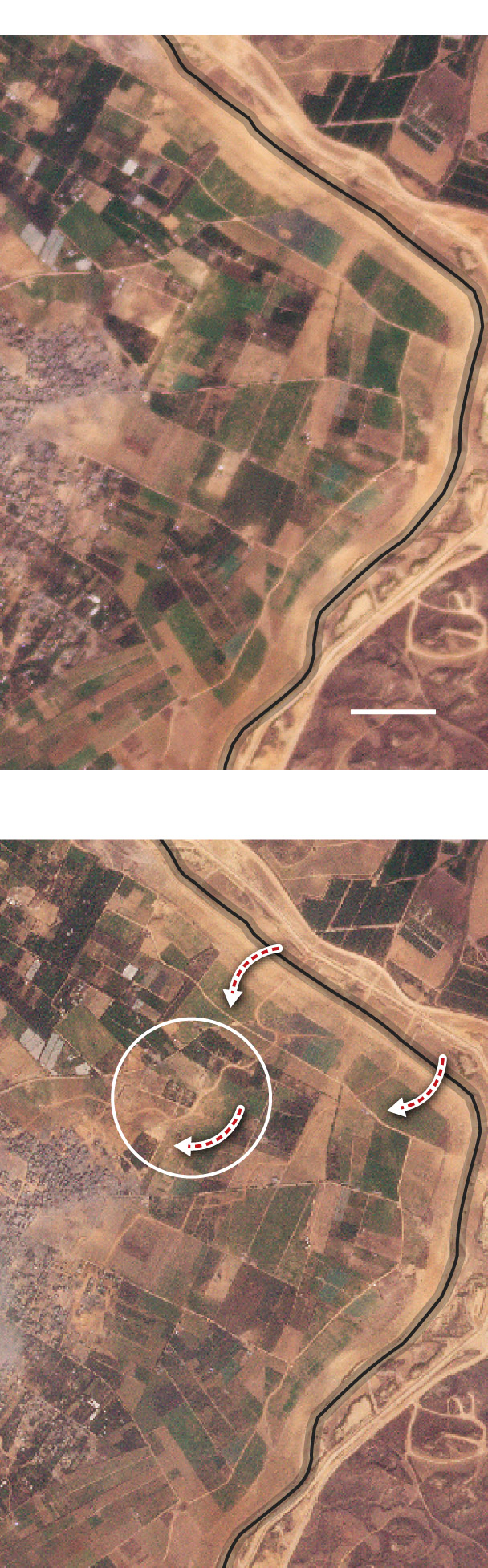 Satellite imagery shows latest Israeli advances into Gaza - The ...