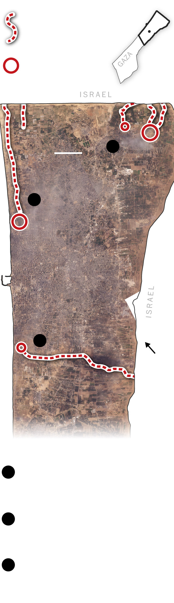 Satellite imagery shows latest Israeli advances into Gaza - The ...