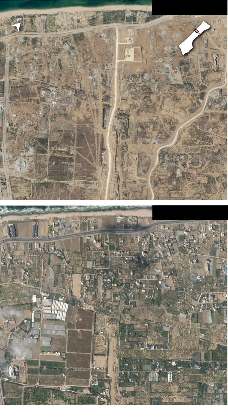 What Israel’s Netzarim Corridor in Gaza reveals about its postwar plans ...