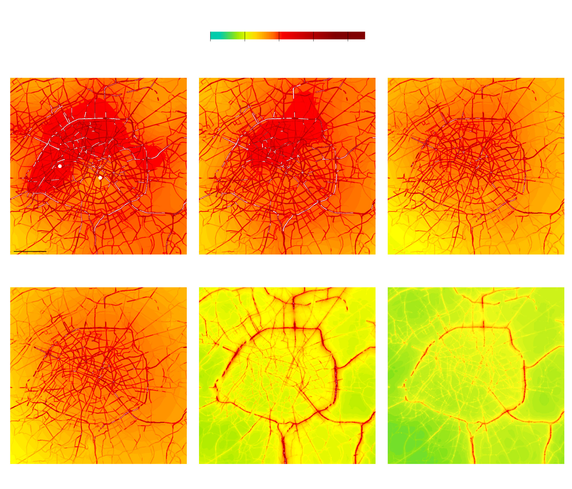 After Paris curbed cars, air pollution maps reveal a dramatic change ...