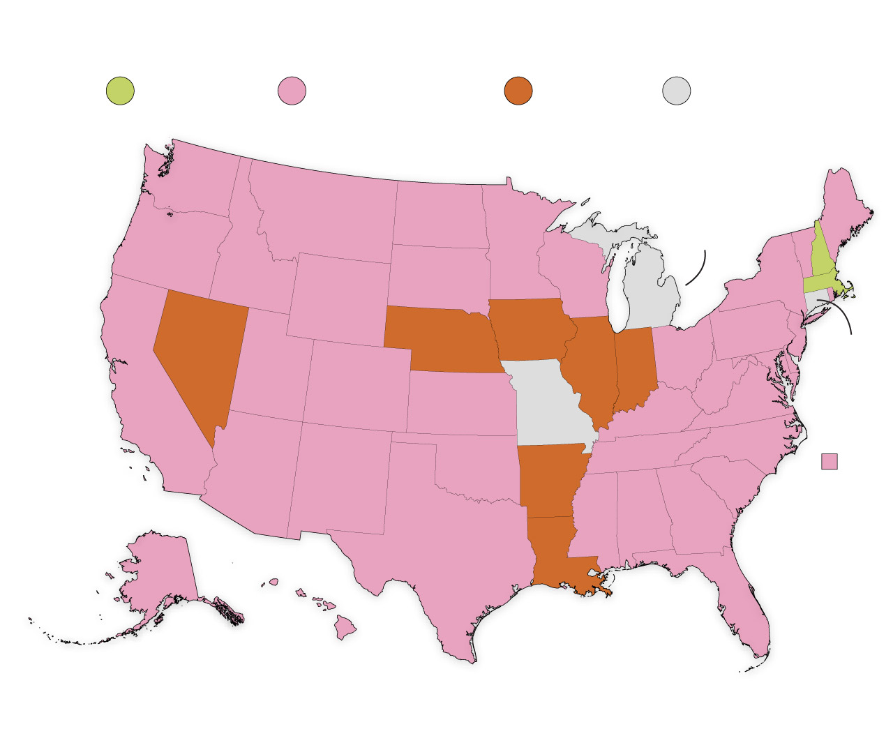 The most popular pizza style in every state, mapped - The Washington Post