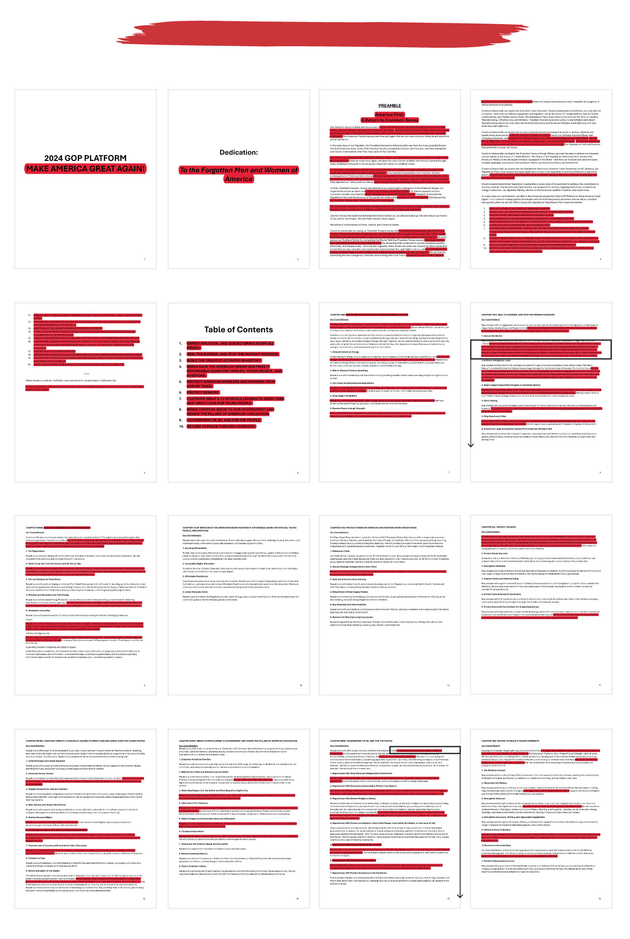 Visualizing Trump’s takeover of the Republican Party platform ...