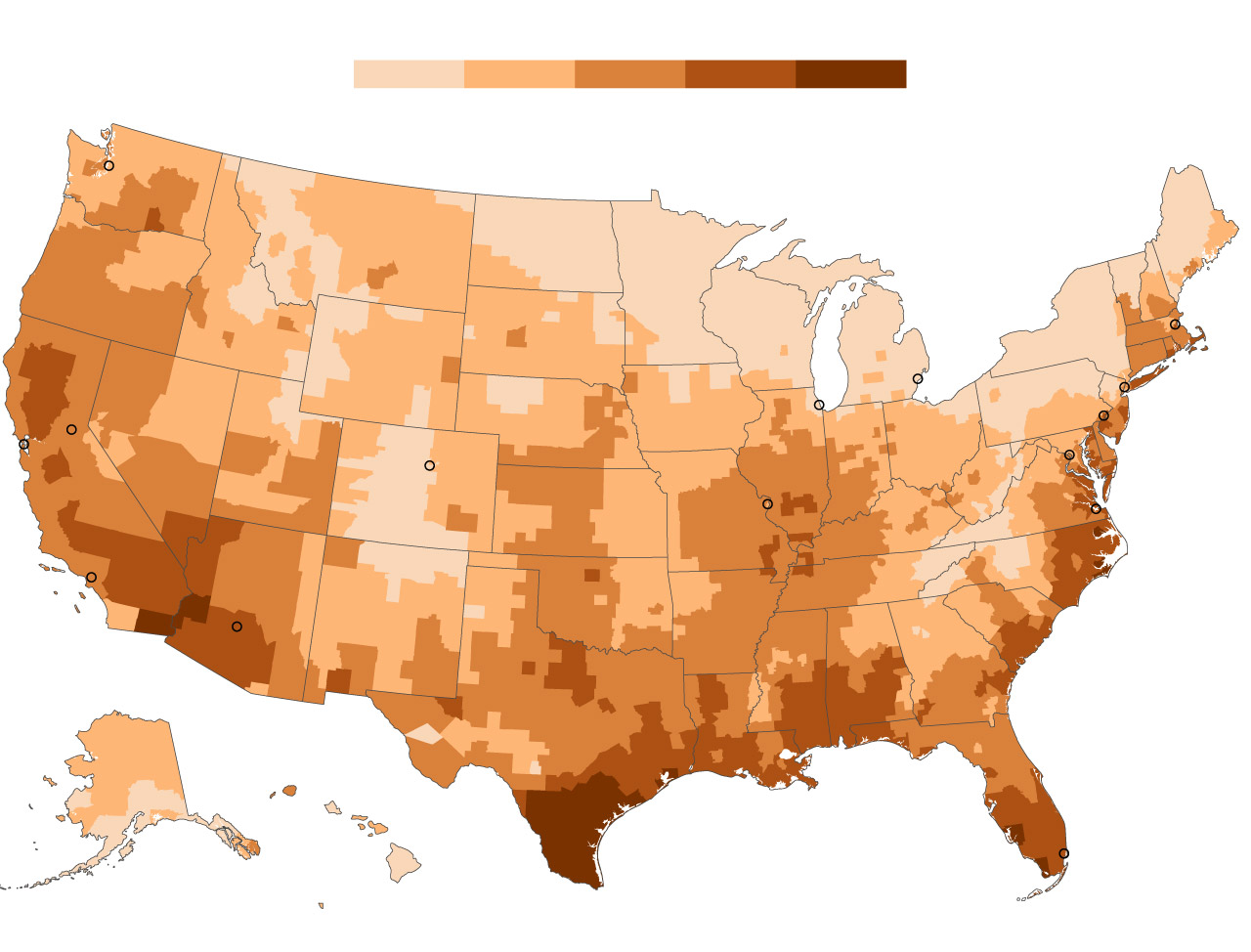 Column | How climate risky or resilient is your city? Look up where you ...