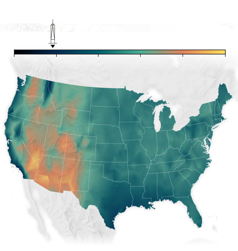 Where and when clouds are highest in the United States - Washington Post