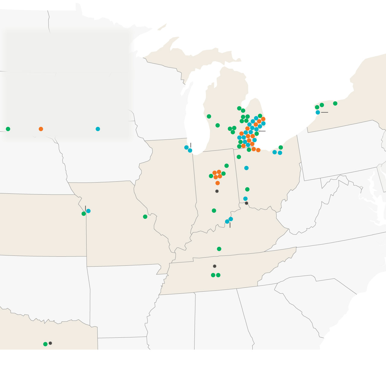 UAW strike map: What assembly plants are targeted and what they make ...