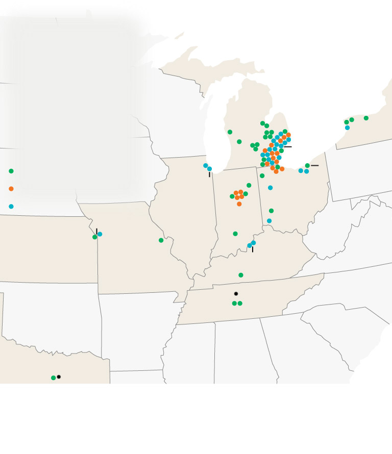 UAW strike map: What assembly plants are targeted and what they make ...