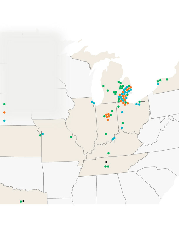 UAW strike map: What assembly plants are targeted and what they make ...