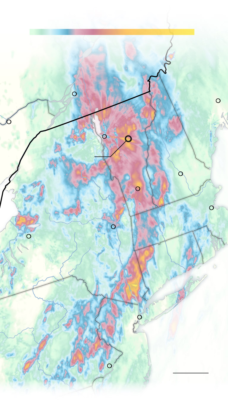 Flash floods hit N.Y. and Vermont, killing 1 and prompting emergency ...