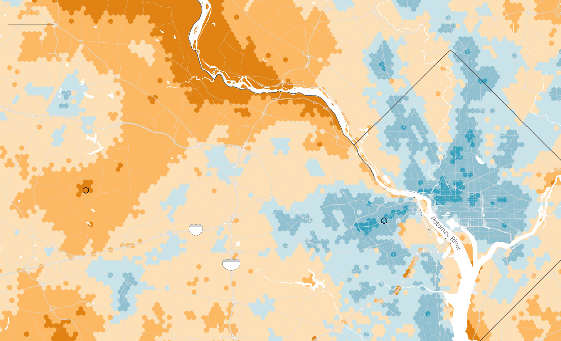 Analysis | How walkable is your neighborhood? Use our interactive map ...