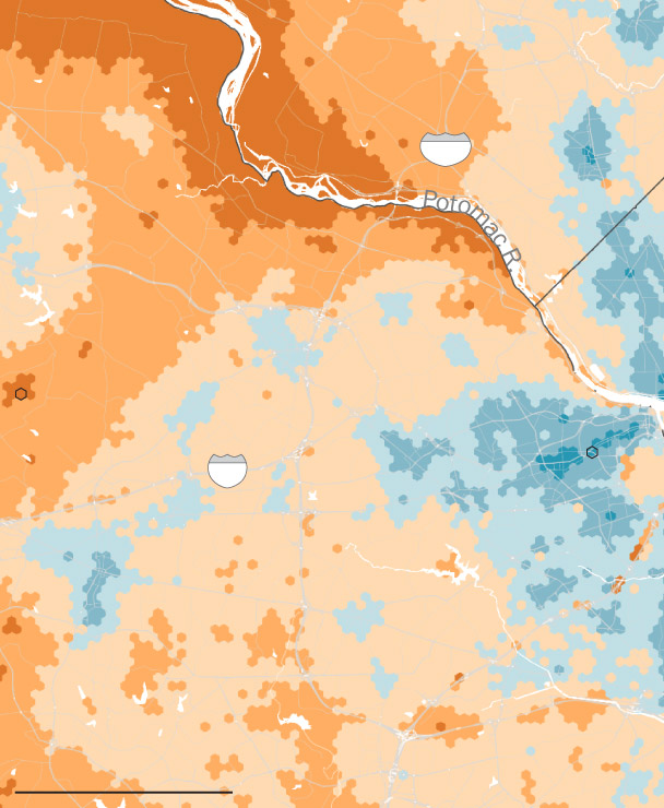 Analysis | How walkable is your neighborhood? Use our interactive map ...