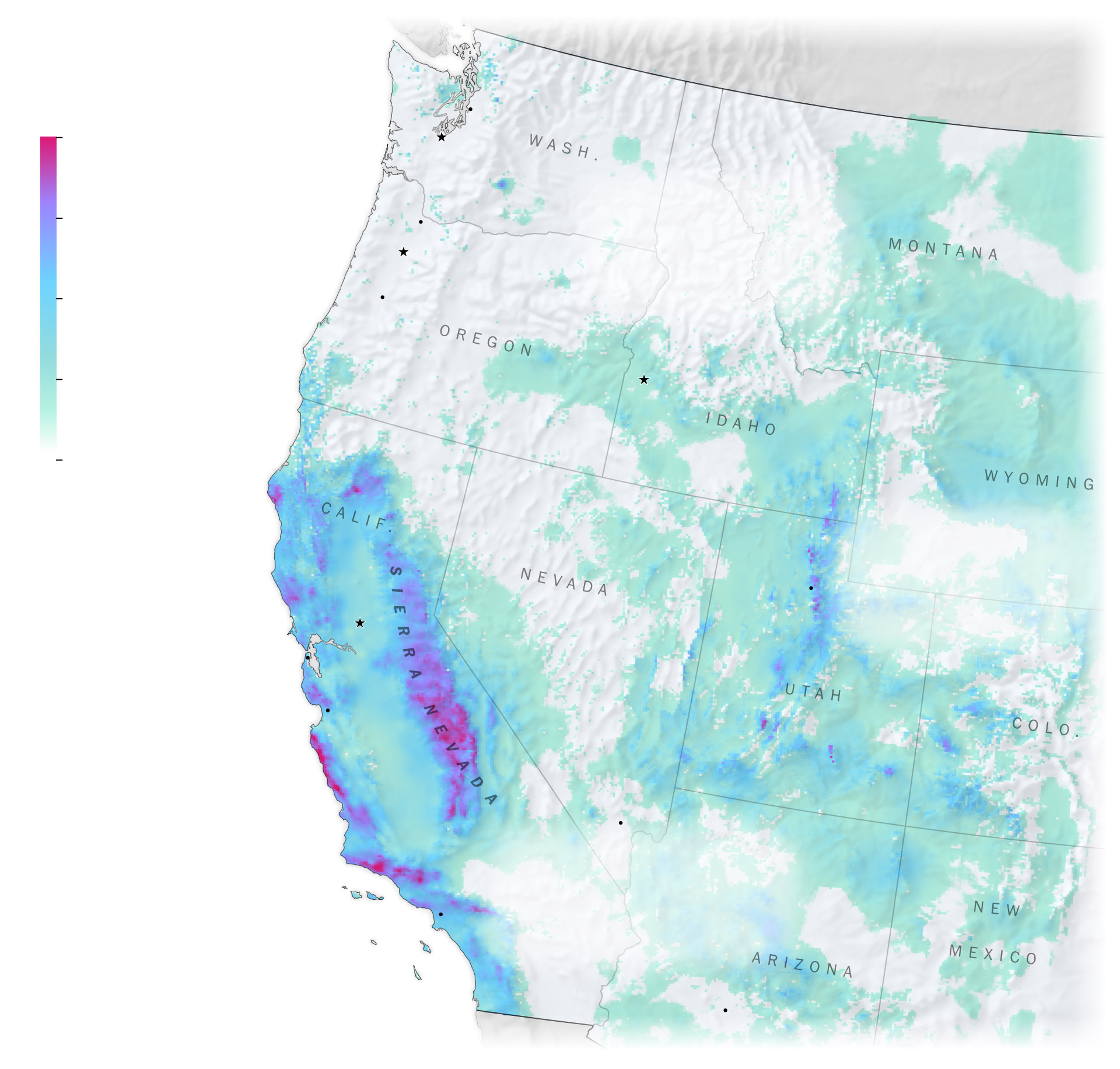 The science behind California's extremely wet winter, in maps - The ...