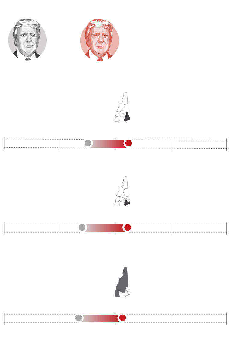 Trump wins New Hampshire suburban voters, a previous weak spot - The ...