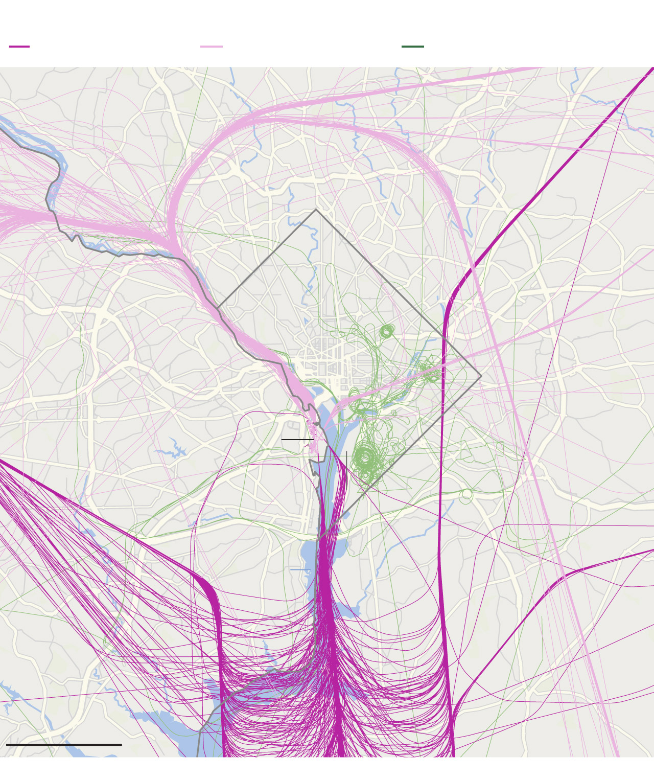 Mapping how the deadly D.C. plane crash occurred in congested airspace ...