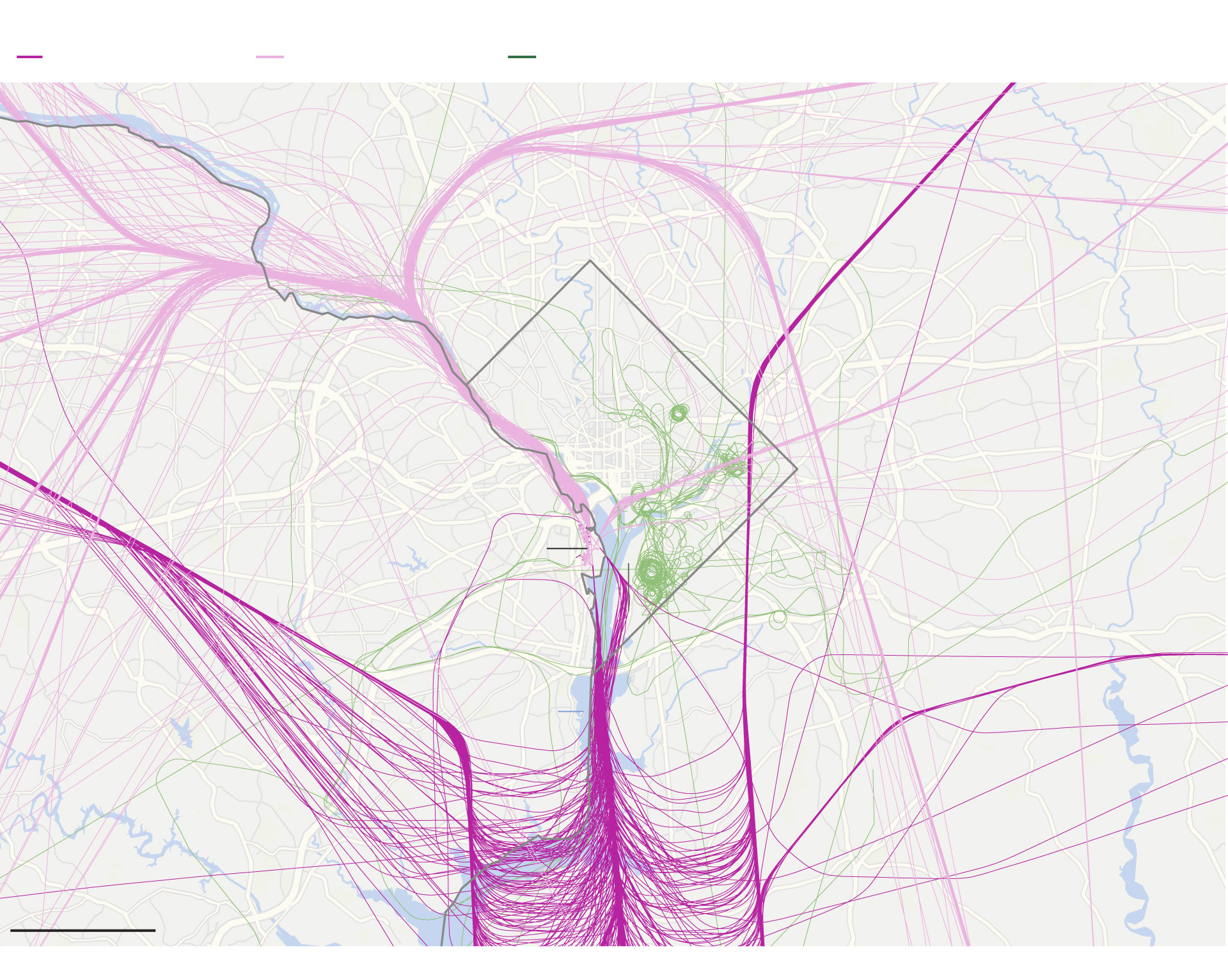 Mapping how the deadly D.C. plane crash occurred in congested airspace ...