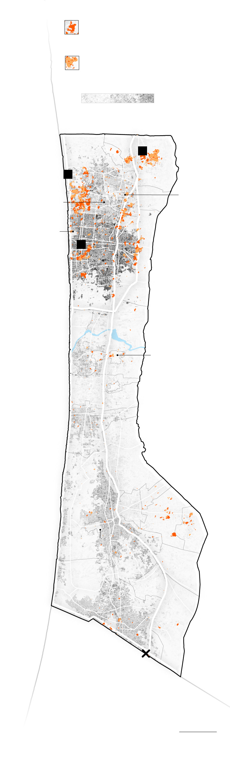 Damage maps of Gaza’s hardest-hit areas in the first days of war - The ...