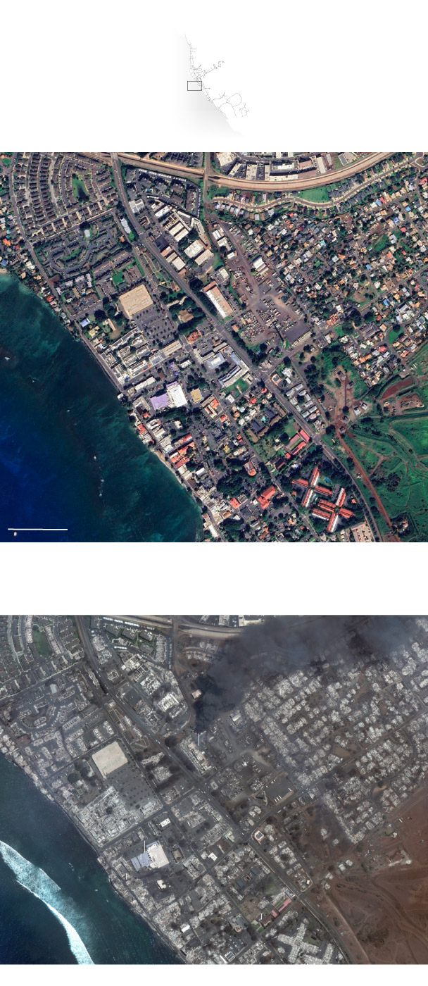 Maps show where wildfires are burning in Hawaii - The Washington Post