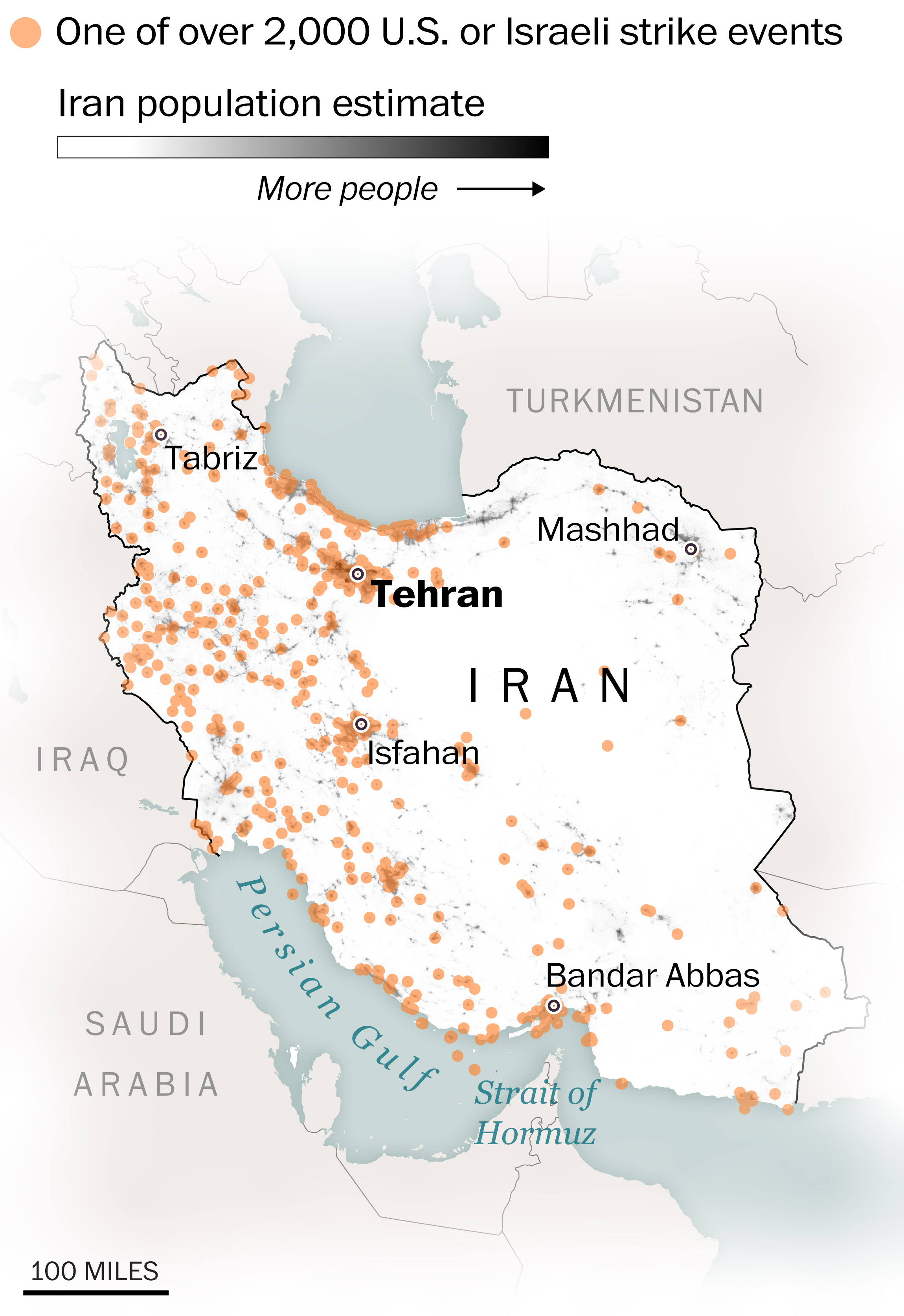 Mapping one air strike’s impact in Iran as full civilian toll remains ...