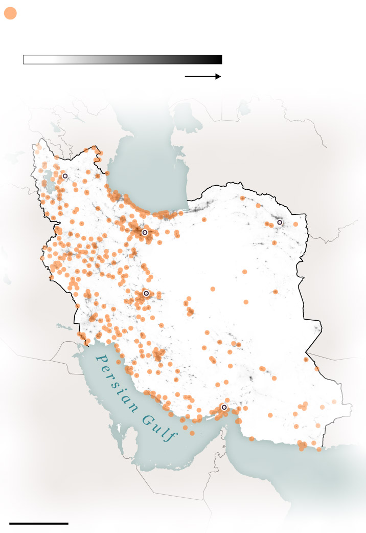Mapping one air strike’s impact in Iran as full civilian toll remains ...