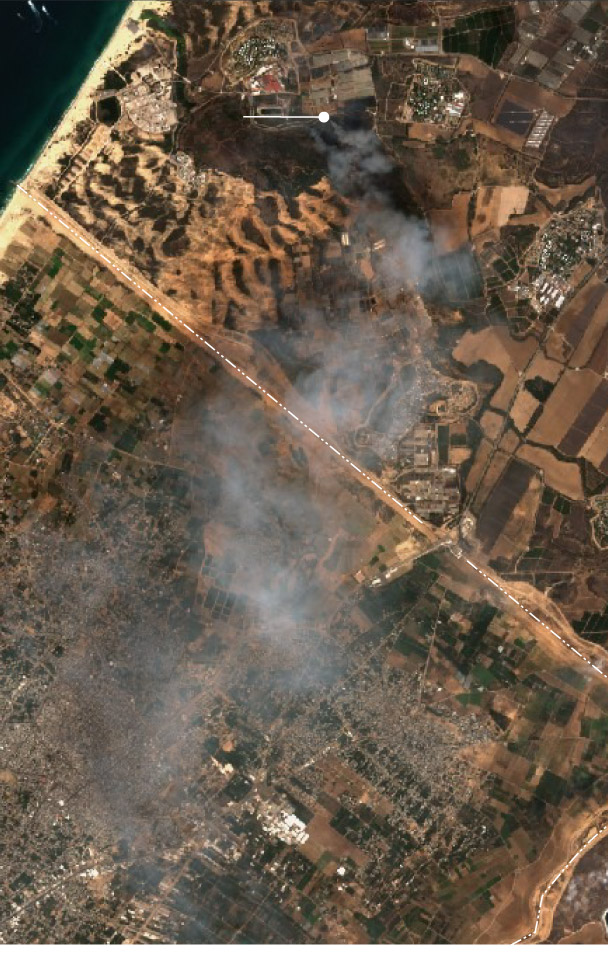 Mapping the deadly surprise attack by Hamas militants on Israel - The ...