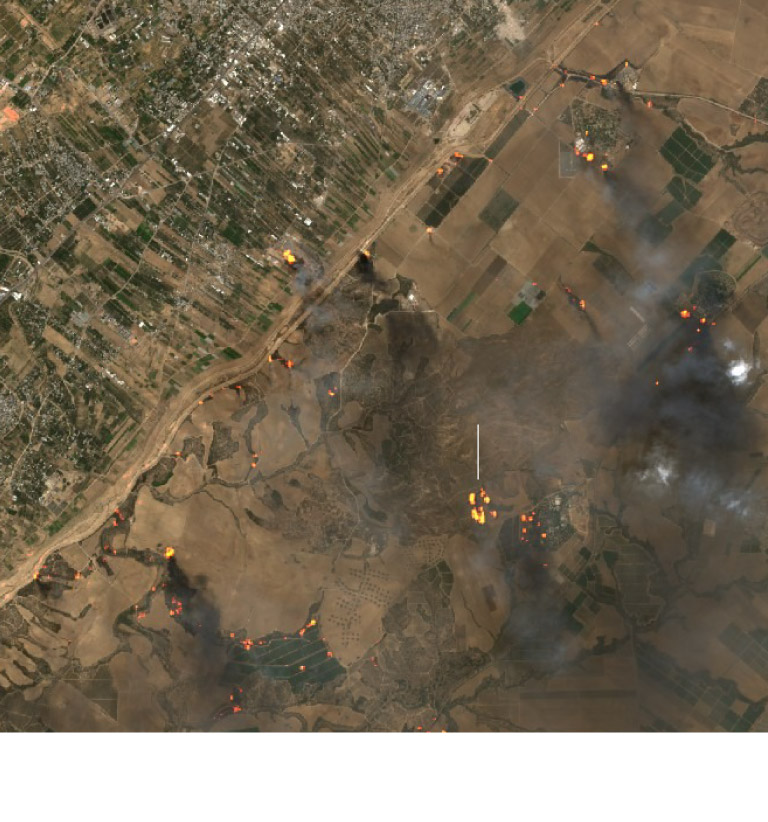 Mapping the deadly surprise attack by Hamas militants on Israel - The ...