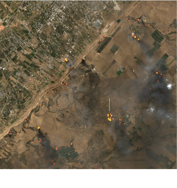 Mapping the deadly surprise attack by Hamas militants on Israel - The ...