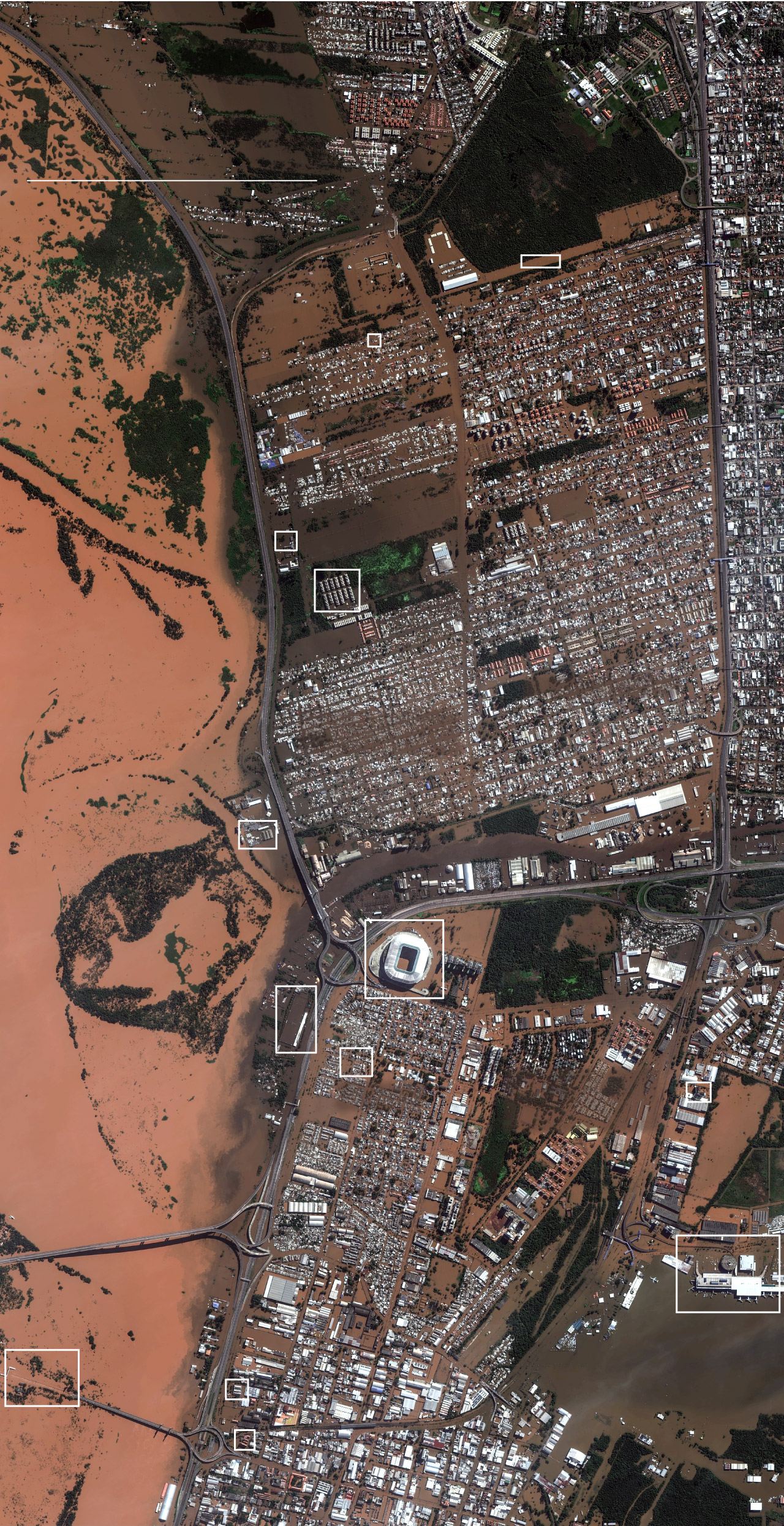 Maps and photos: The scale of the floods that inundated south Brazil ...