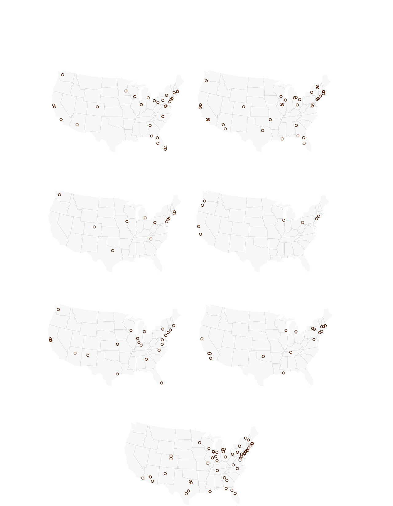 Maps of college protests across the country in support of Palestine ...