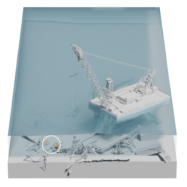 How the massive Baltimore bridge cleanup works, step by step ...