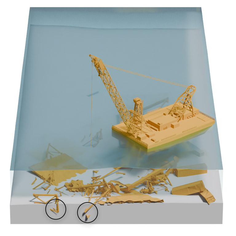 How the massive Baltimore bridge cleanup works, step by step ...