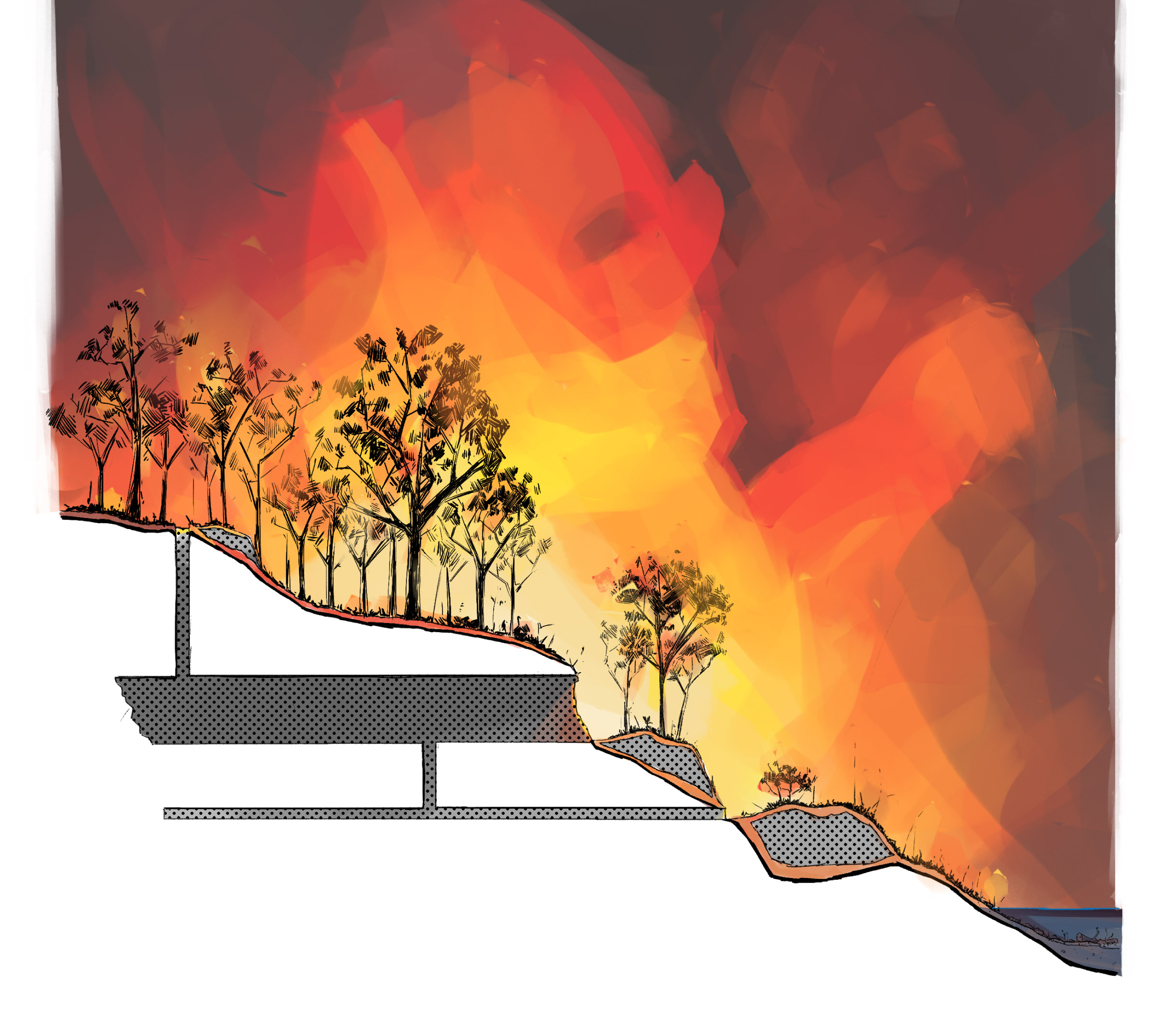 How wildfires damage watersheds and contaminate our drinking water ...