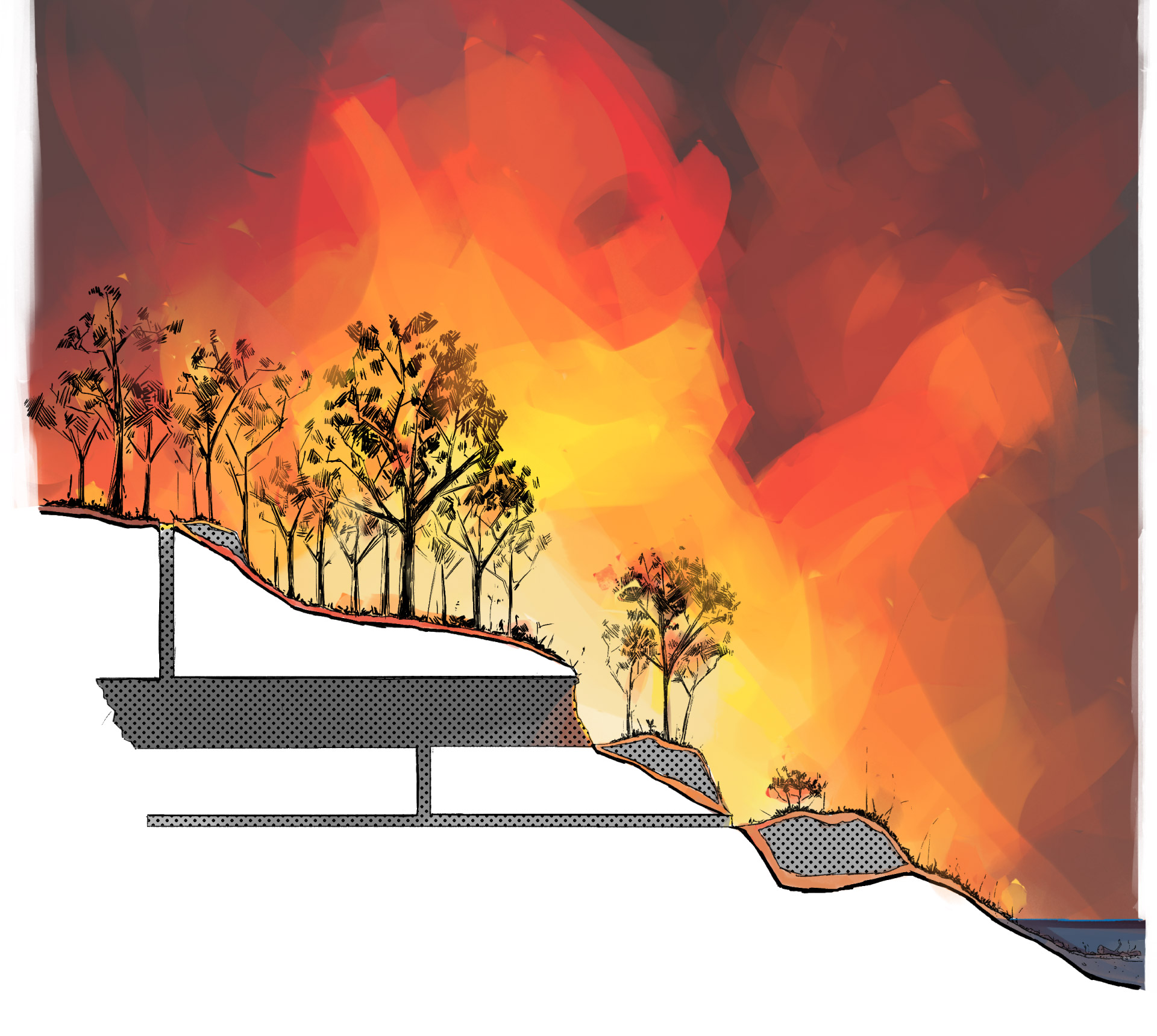How wildfires damage watersheds and contaminate our drinking water ...