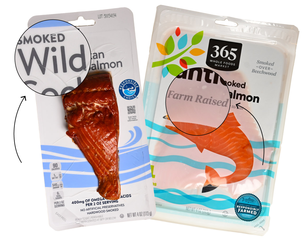 What to know about salmon labels, from wild vs. farm-raised to species ...
