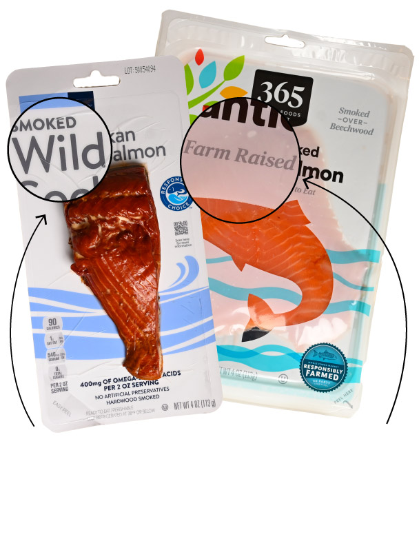 What to know about salmon labels, from wild vs. farm-raised to species ...