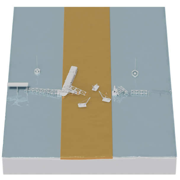 How the massive Baltimore bridge cleanup works, step by step ...