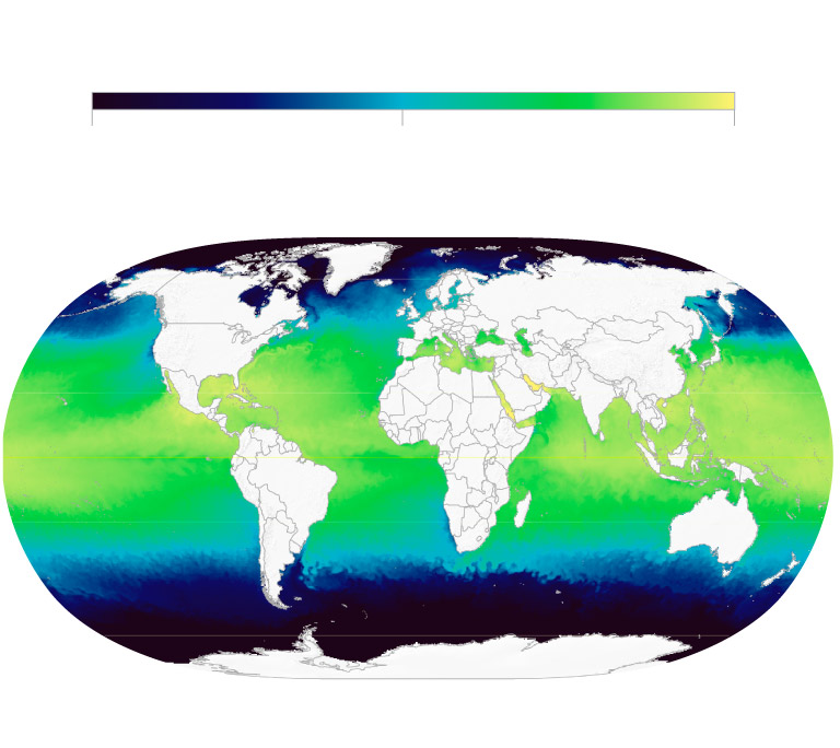 Ocean temperature maps show where waters are extraordinarily hot this ...