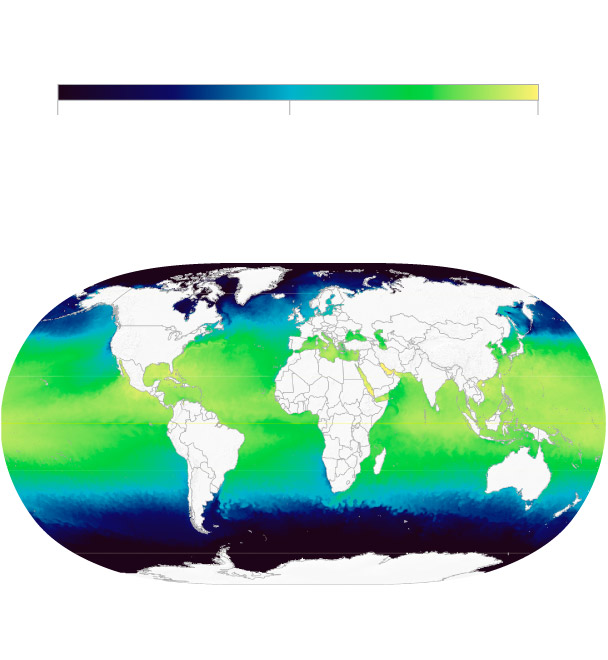 Ocean temperature maps show where waters are extraordinarily hot this ...