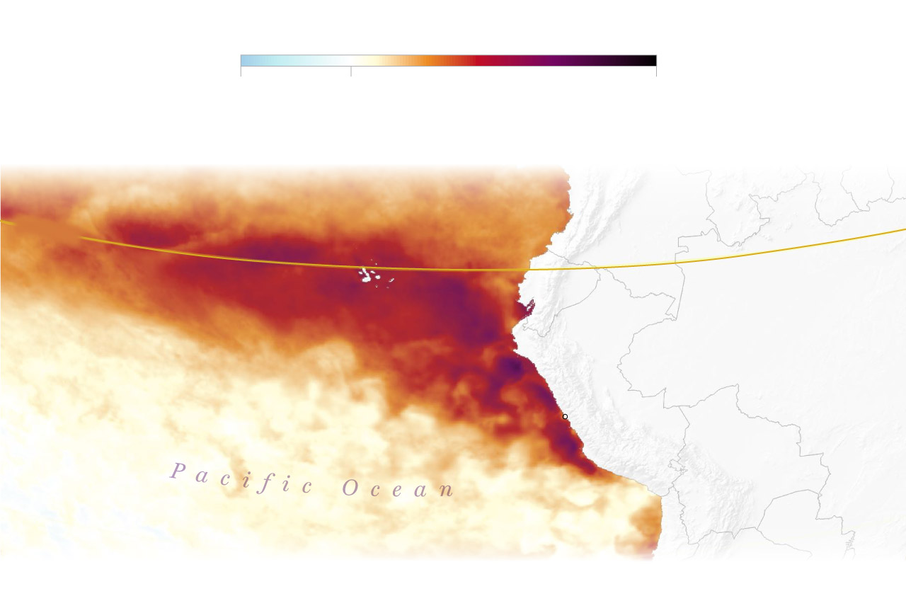 Ocean temperature maps show where waters are extraordinarily hot this ...