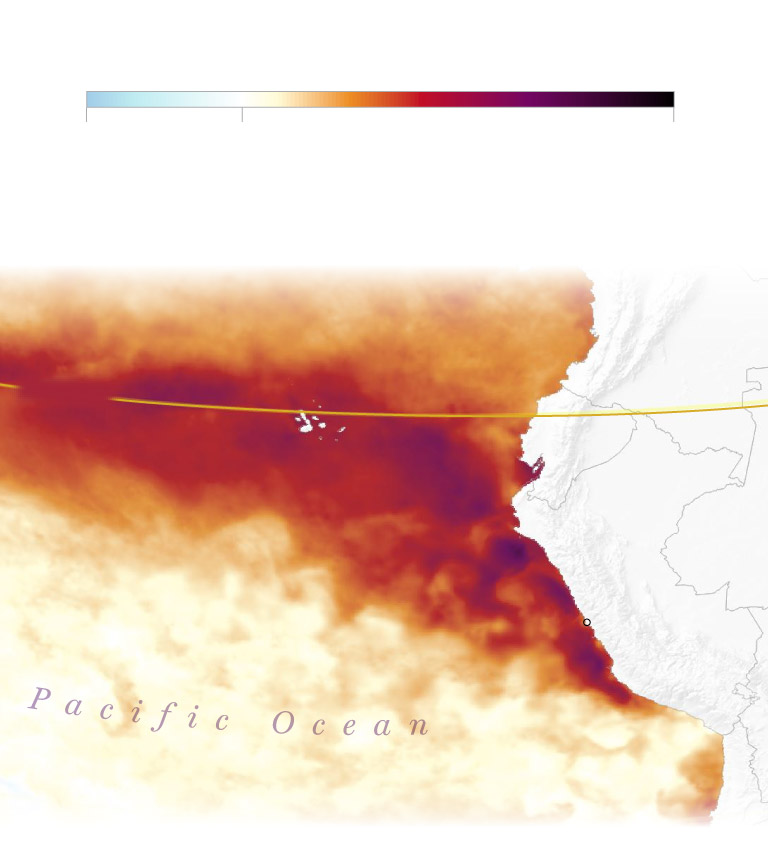 Ocean temperature maps show where waters are extraordinarily hot this ...