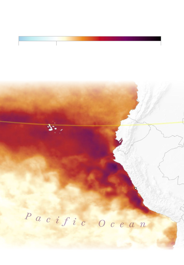 Ocean temperature maps show where waters are extraordinarily hot this ...