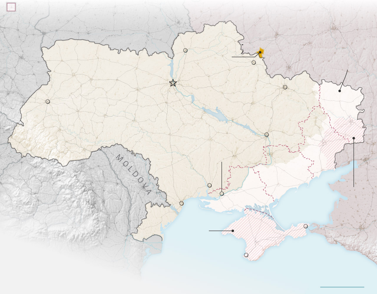 Maps show differing visions for peace in Ukraine war - The Washington Post