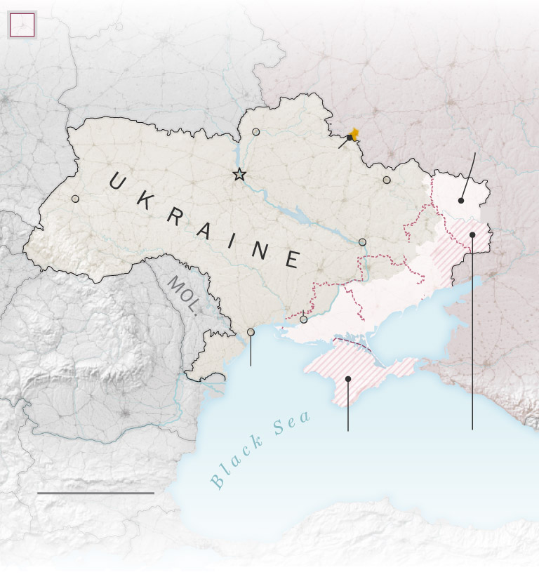 Maps show differing visions for peace in Ukraine war - The Washington Post