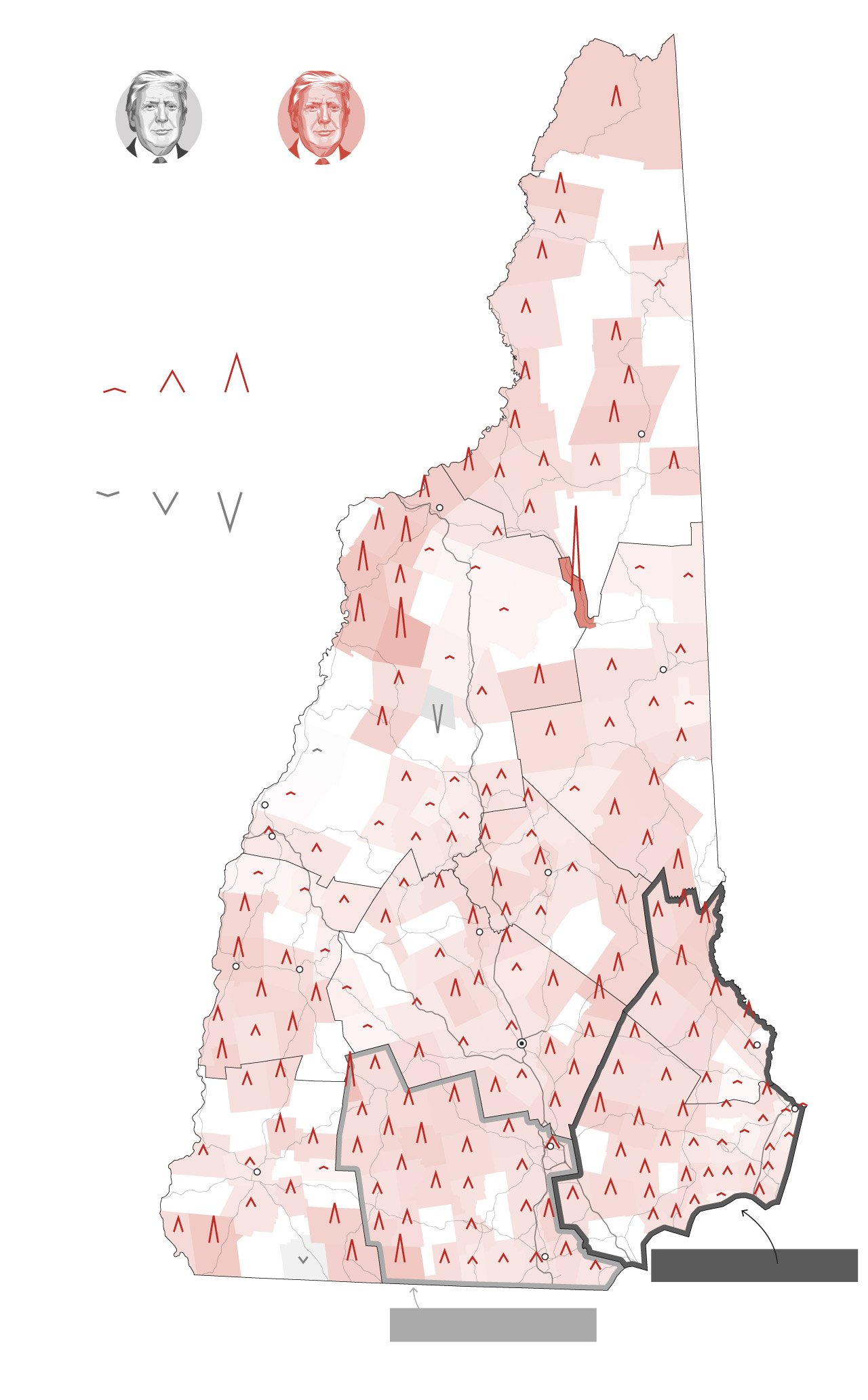 Trump wins New Hampshire suburban voters, a previous weak spot - The ...